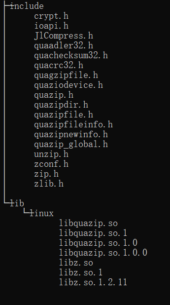 Qt基于QuaZIP实现文件压缩/解压（Linux下）_linux 编译quazip-CSDN博客