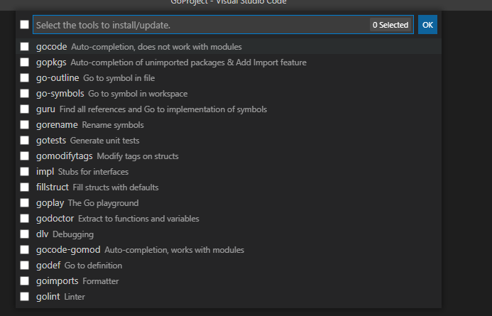 Golang VS Code 中的代码自动补全和自动导入包_golang 补全包名-CSDN博客