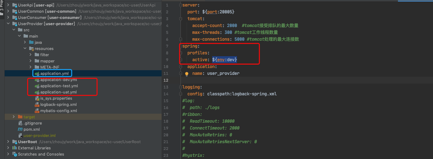 Springboot 多环境配置 常用两种方式 Spring Boot Directory Csdn博客