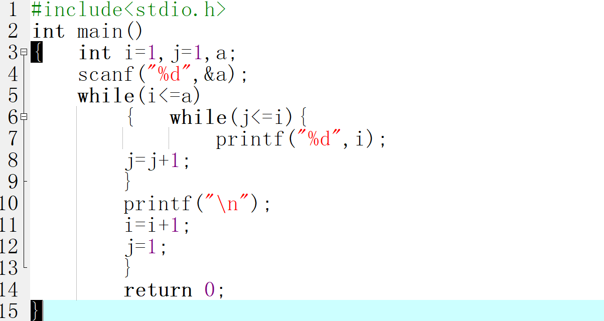 c语言能够输出形如金字塔型的数 如1 22 333 4444 55555_输出1 22 333 4444 55555的金字塔编程-CSDN博客