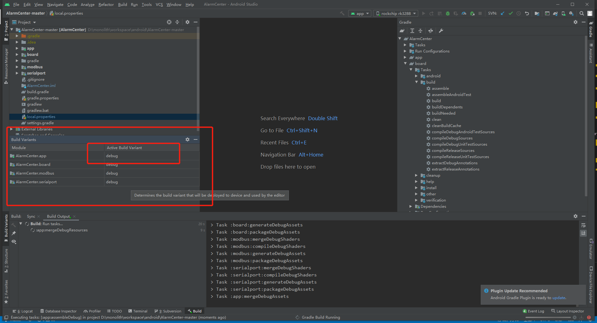 Android开发编译时遇到“Task ‘assembleDebug‘ not found in project ‘:app‘.“_org.gradle.execution ...