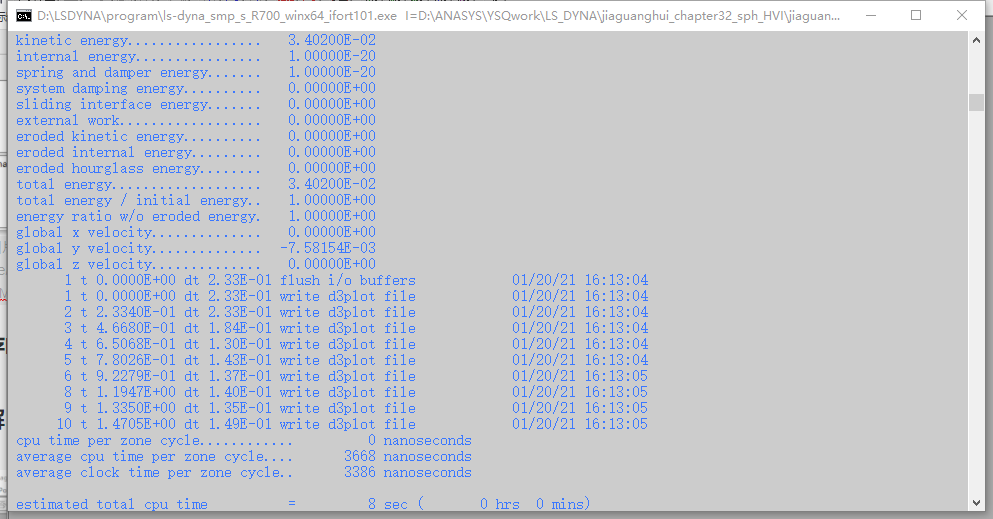 SPH模拟超高速碰撞——基于Ls-Prepost和Ls-Dyna-CSDN博客