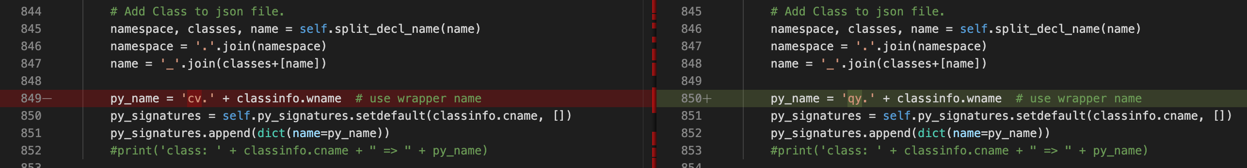 使用OpenCV自带gen2.py等工具生成C++的Python binding示例_gen.py 在哪里-CSDN博客