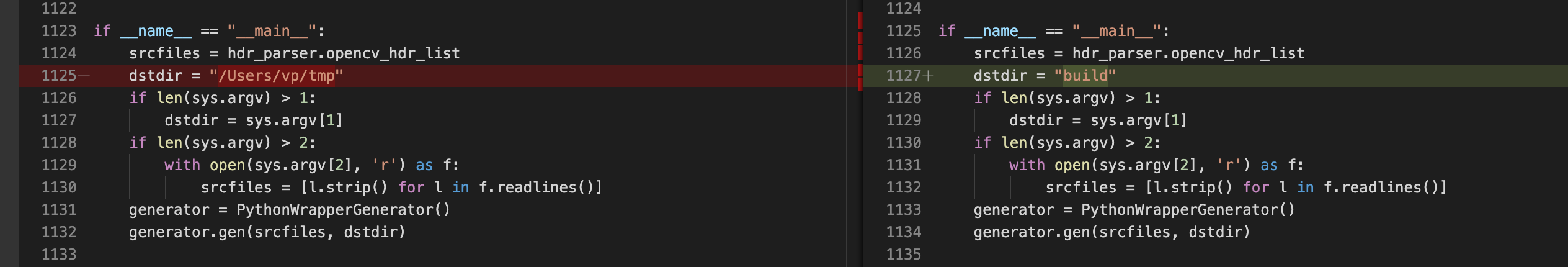 使用OpenCV自带gen2.py等工具生成C++的Python binding示例_gen.py 在哪里-CSDN博客
