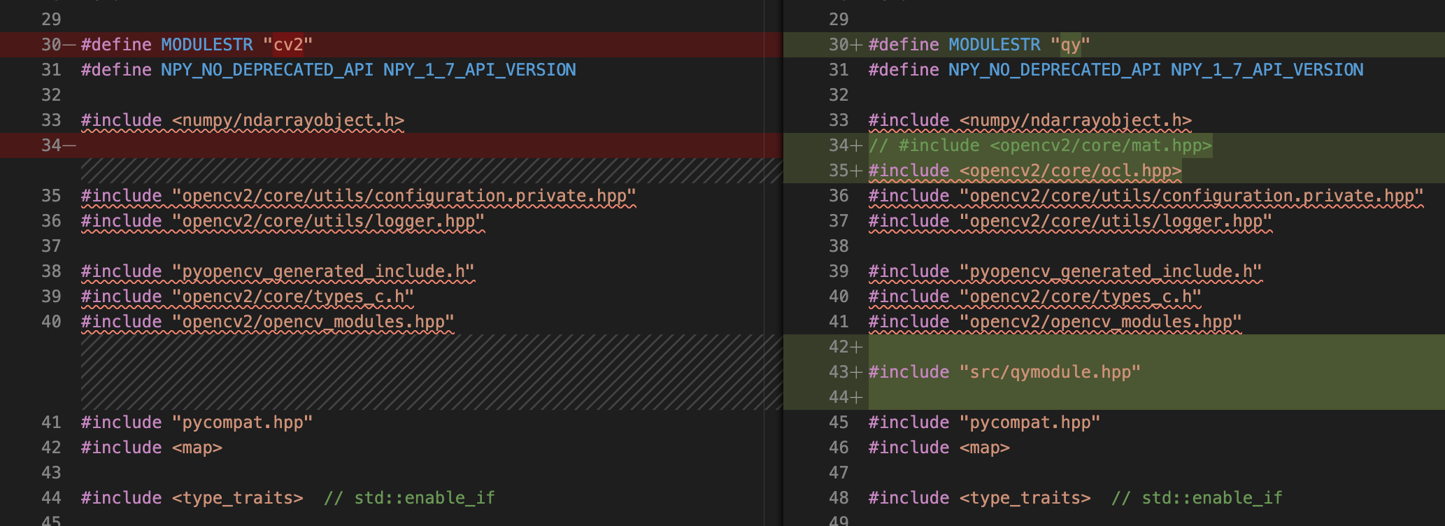 使用OpenCV自带gen2.py等工具生成C++的Python binding示例_gen.py 在哪里-CSDN博客