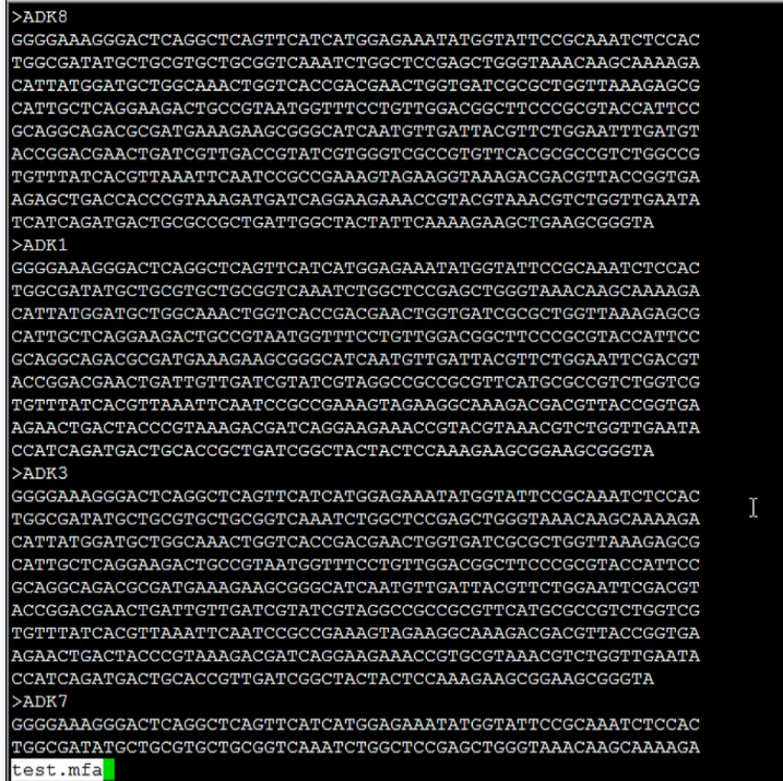 序列多重比对工具：MUSCLE_muscle序列比对-CSDN博客