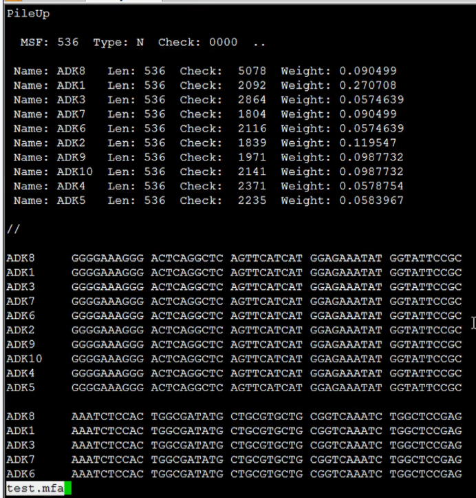 序列多重比对工具：MUSCLE_muscle序列比对-CSDN博客
