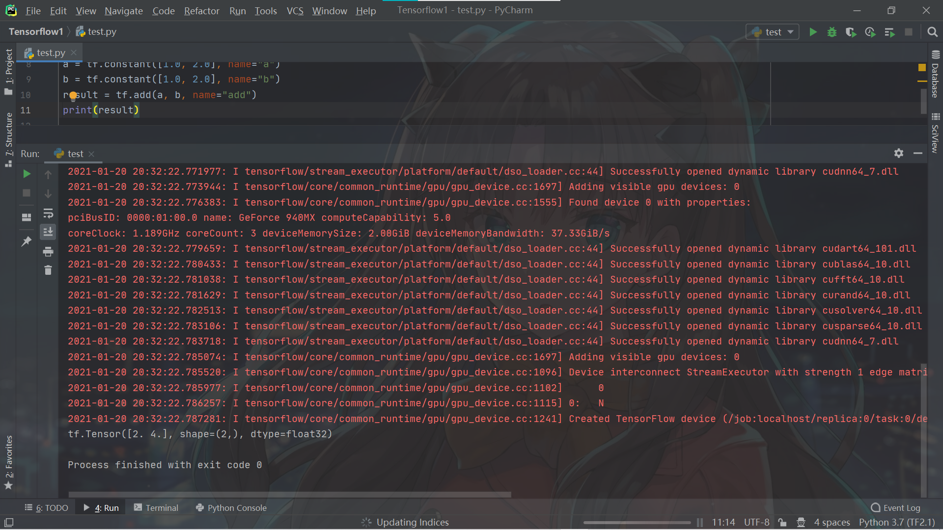 TensorFlow2.0环境的配置_tensorflow 2.0 配置流程-CSDN博客