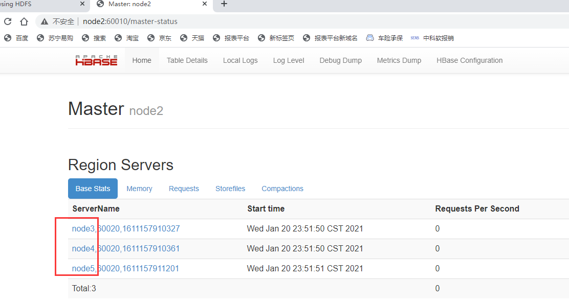 hbase完全分布式的搭建_node2后备hmaster-CSDN博客