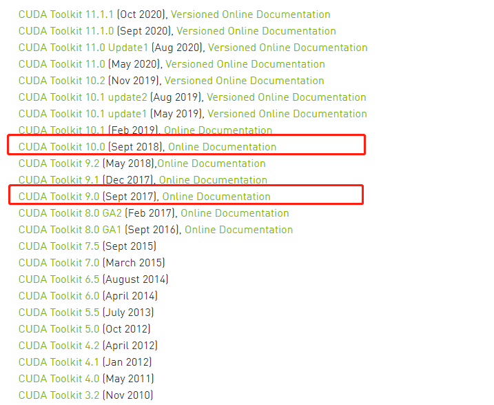 Windows 10系统下安装多版本CUDA和cuDNN（及多版本的tensorflow和pytorch）_windos tensorflow cuda cudnn版本-CSDN博客