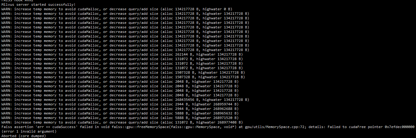 大规模底库搜索特征比对库Milvus（三），使用注意报错_milvus 内存占用过大导致 查询失败-CSDN博客