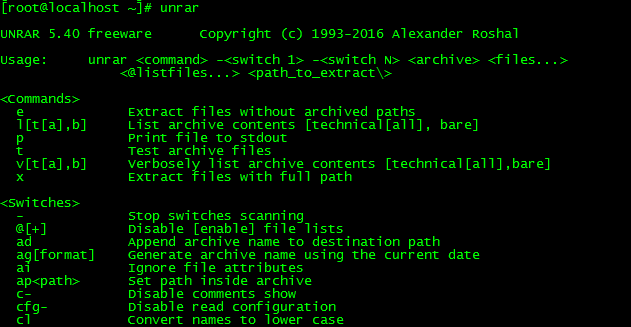 [Linux]Centos系统离线安装unrar和rar_unrar.rpm-CSDN博客