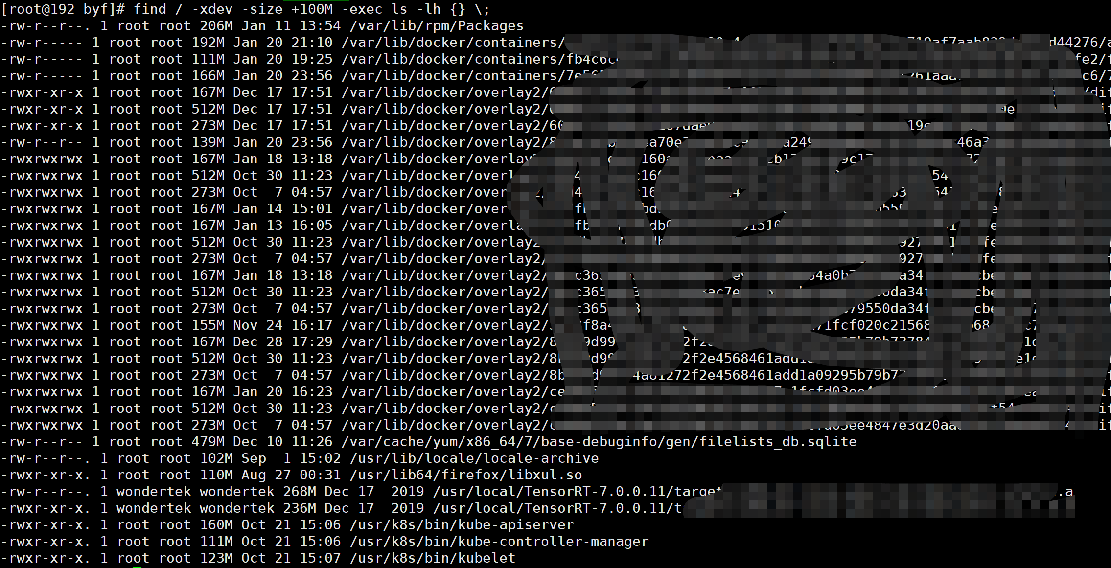linux查找目录下超过100M的文件_linux同时查询大于100m的文件和目录-CSDN博客