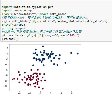 Introduction to sklearn--make_blobs function and corresponding parameters - Programmer Sought
