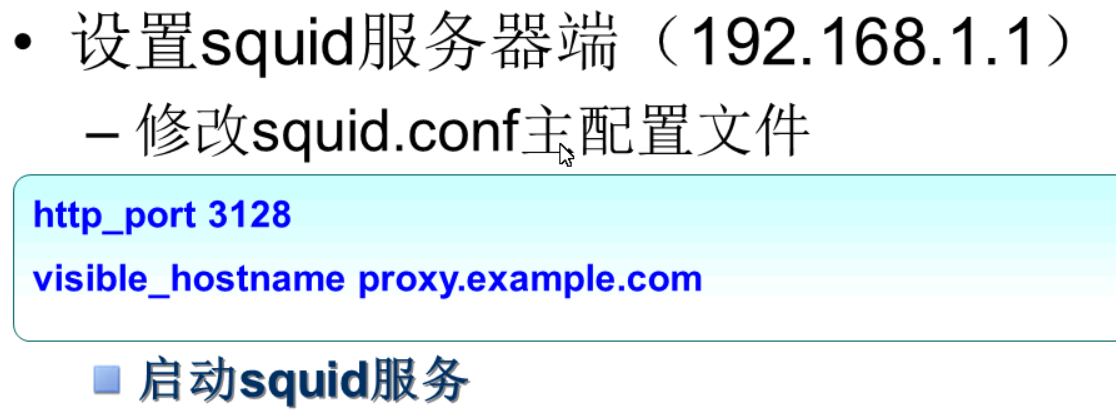 配置与管理squid代理服务器_沐梓宇丶的博客-CSDN博客_配置与管理squid代理服务器