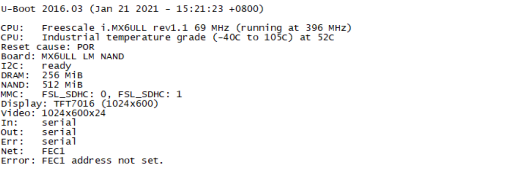 Error: FEC1 address not set.-CSDN博客