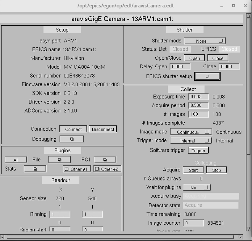 Centos7安装edm，并使用aravisGigE控制GigE相机_aravis gige-CSDN博客