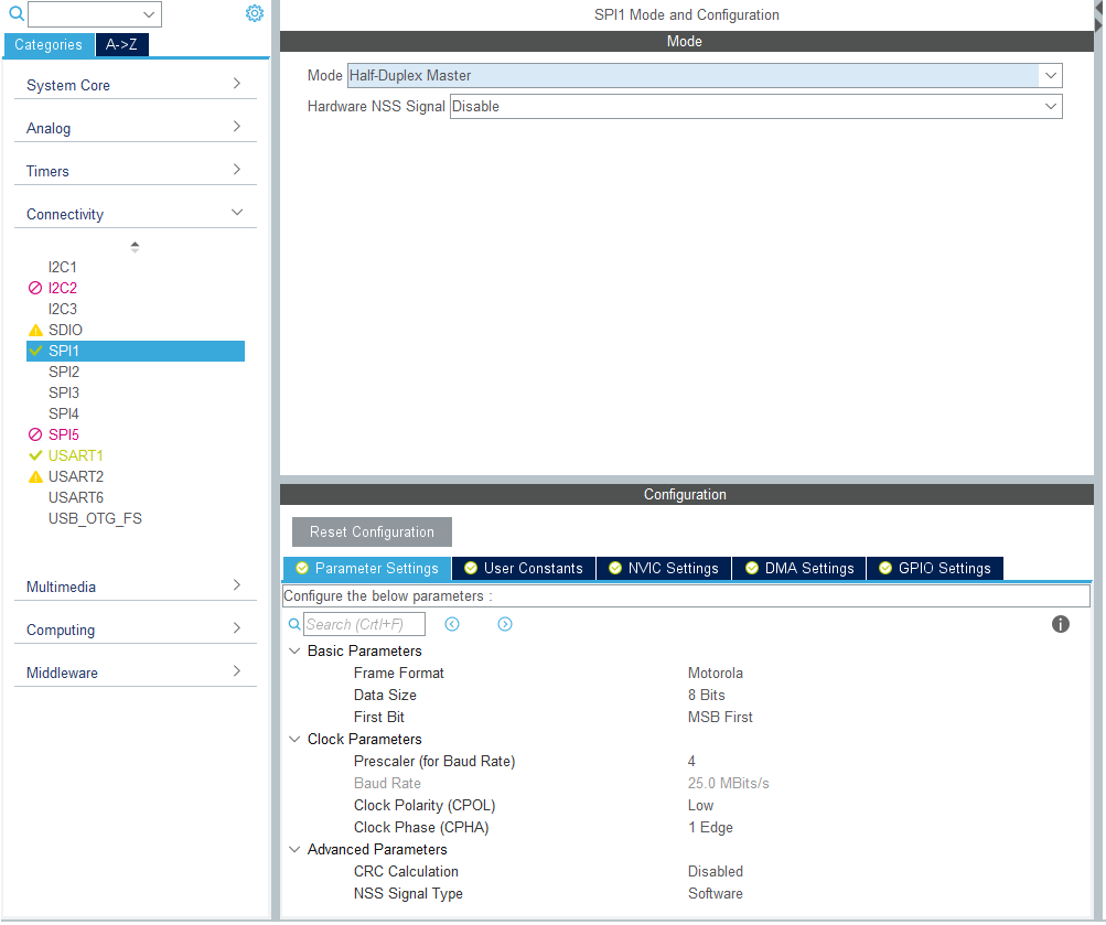CubeMX，HAL库使用硬件SPI_hal spi receive-CSDN博客