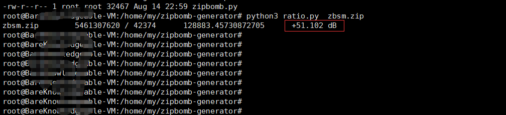 压缩炸弹(zipbomb)制作（附演示）_zip bomb-CSDN博客