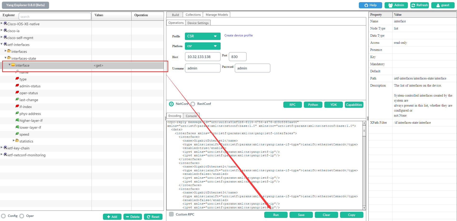 Cisco YangExplorer 与 Netconf_yang explorer-CSDN博客