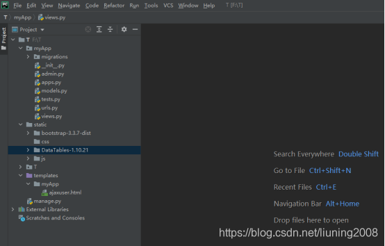 Django 8 Djangodatatables插件ajax实现数据表django Datatables Csdn博客