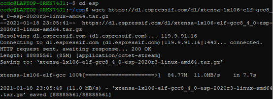 Win10-Ubuntu子系统构建ESP8266_RTOS_SDK开发环境_win10 linux子系统 串口-CSDN博客