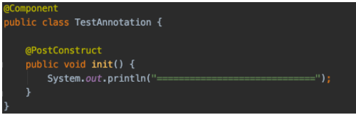 @PostConstruct注解使用-CSDN博客