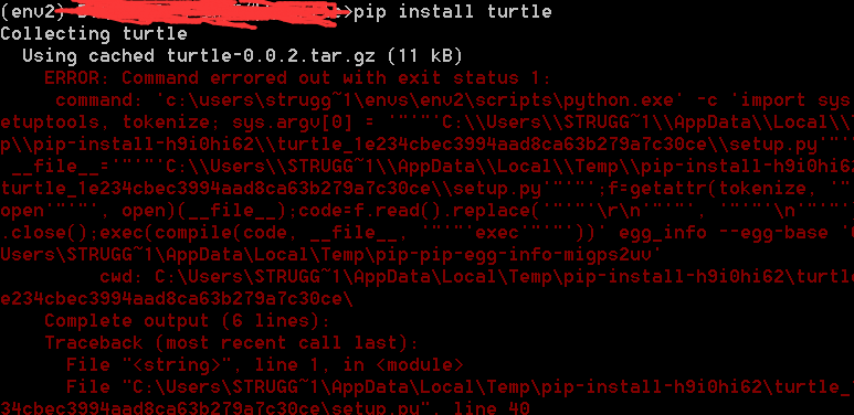 Python3安装turtle库（已成功安装）-CSDN博客