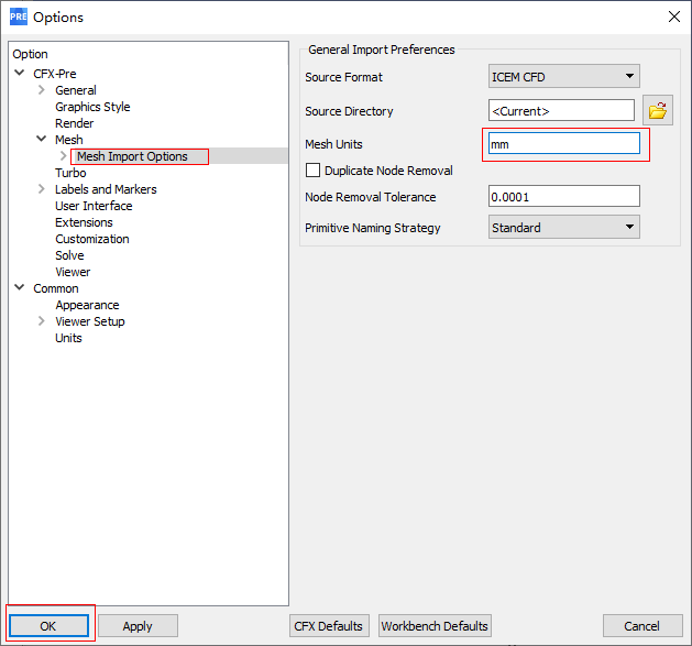 Ansys缩放网格_icem单位设置成mm-CSDN博客