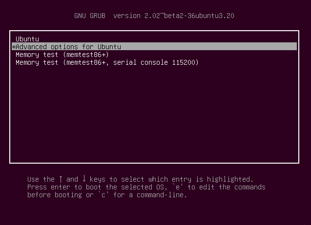 ubuntu 开启grub选择界面_ubuntu grub界面-CSDN博客
