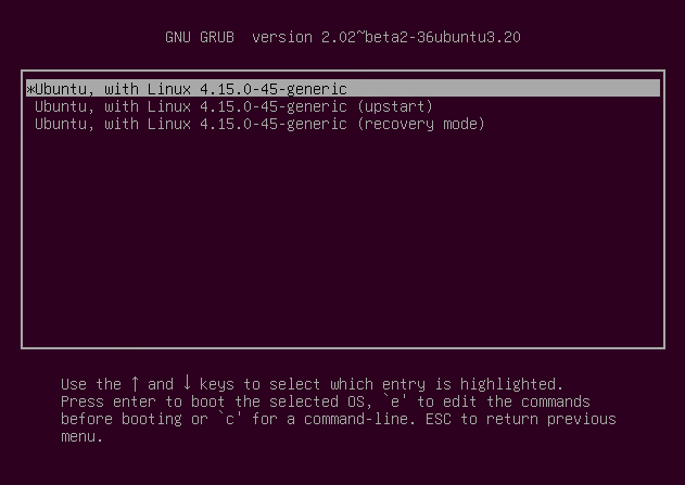 ubuntu 开启grub选择界面_ubuntu grub界面-CSDN博客