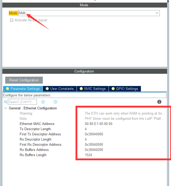 Cube配置STM32H743+DP83848以太网工程_cube 配置dp83848寄存器-CSDN博客