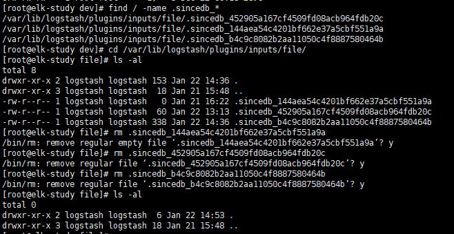 ELK入门——解决：删除索引，重运行logstach后messages数据量变少_logstash 日志 没有从文件头读取 增量读取-CSDN博客