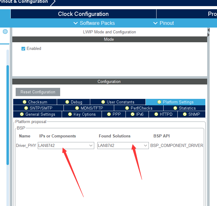 Cube配置STM32H743+DP83848以太网工程_cube 配置dp83848寄存器-CSDN博客