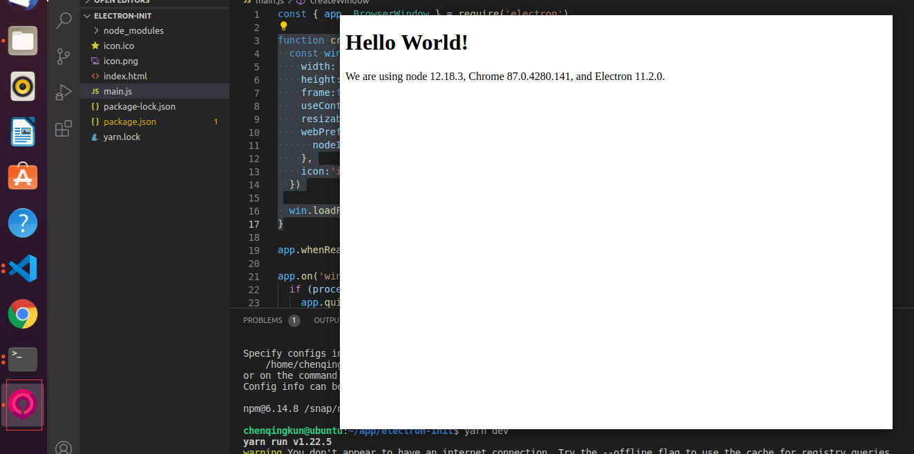 【Electron-vue】构建桌面应用（25）- Ubuntu安装deb文件任务栏不显示应用图标_deb包不显示重新安装-CSDN博客