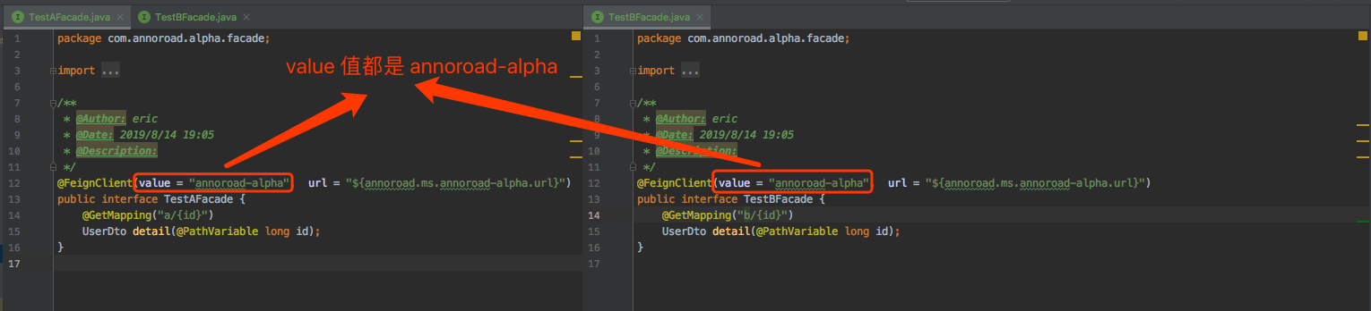 @FeignClient value/name 值重复导致报错的解决办法_@feignclient value重复-CSDN博客