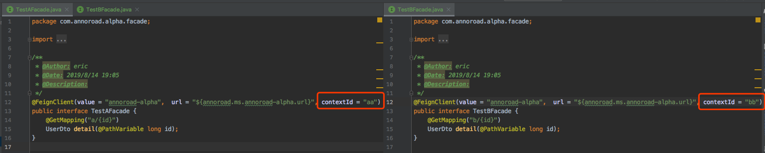 @FeignClient value/name 值重复导致报错的解决办法_@feignclient value重复-CSDN博客