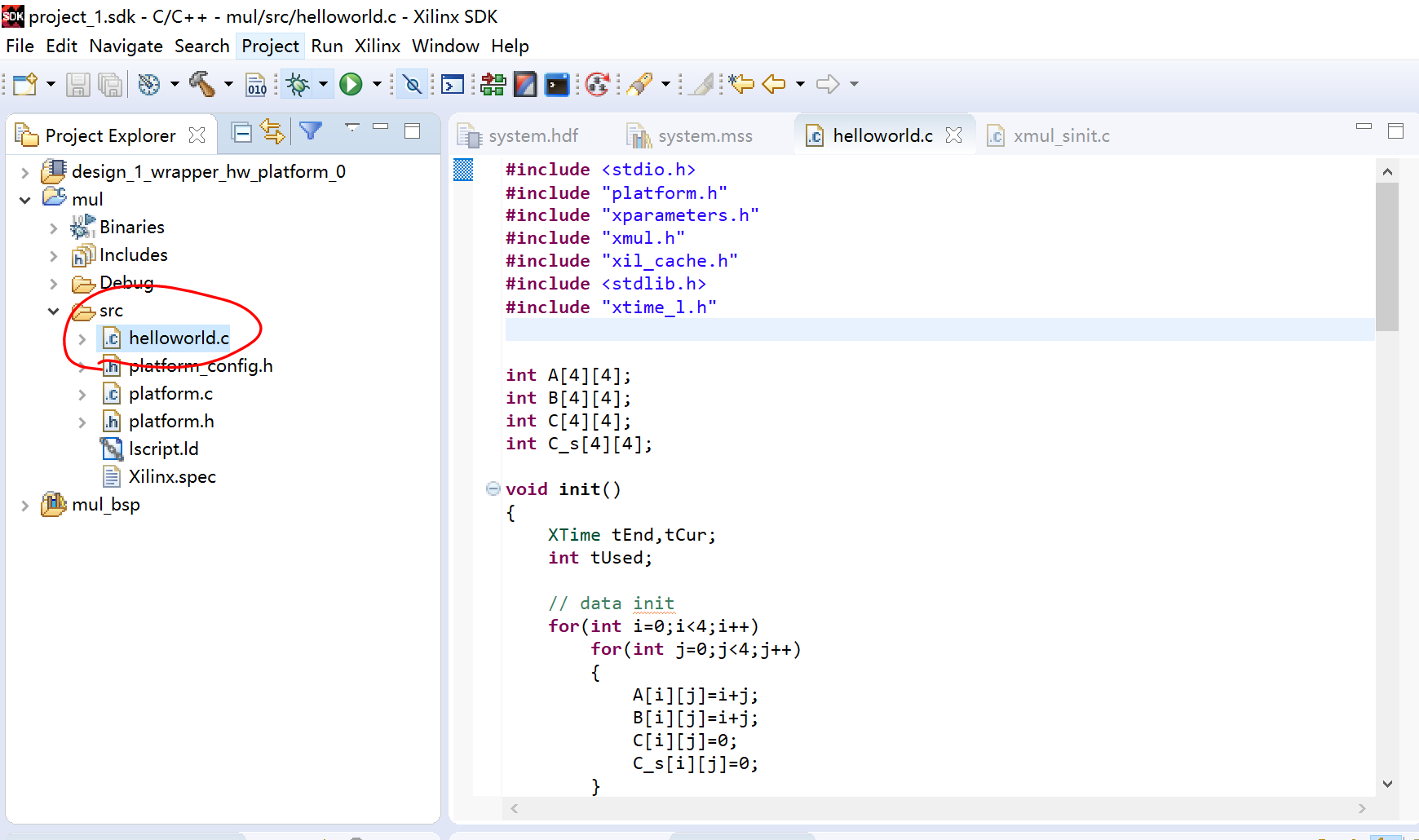 Zedboard上部署Vivado HLS实现的矩阵乘IP核_矩阵运算ip核-CSDN博客