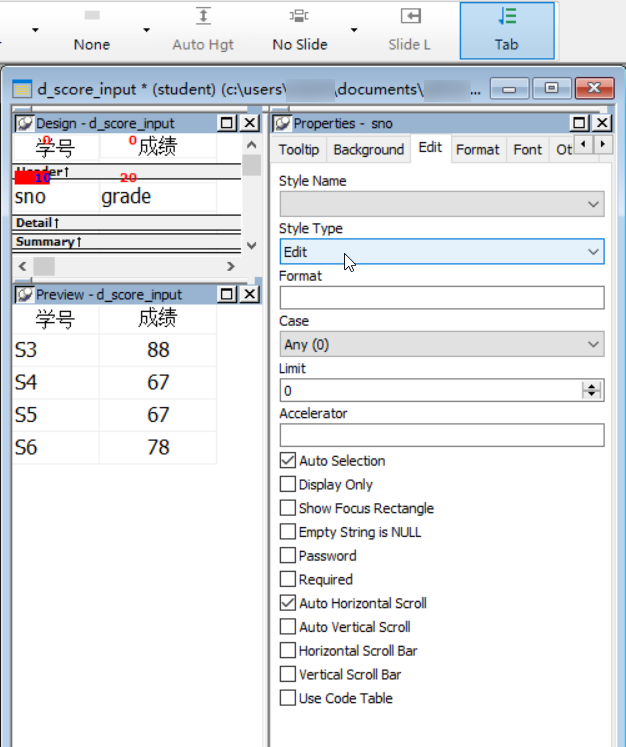 PowerBuilder(PB)数据窗口DataWindow的表格不可编辑状态修改_pb 数据窗口不可编辑-CSDN博客
