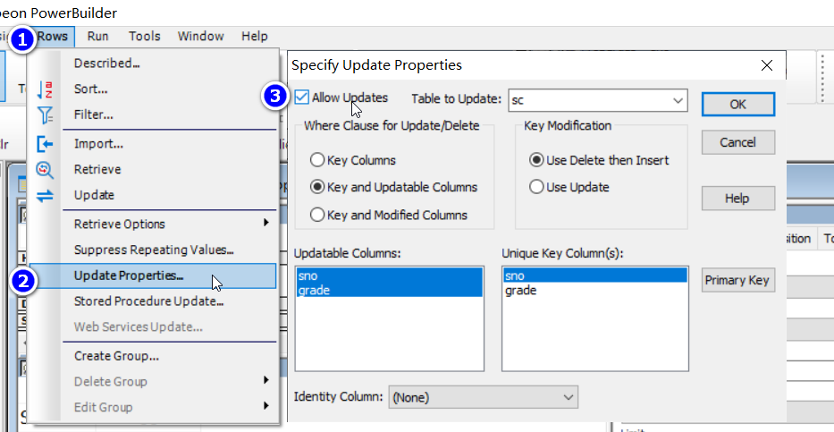 PowerBuilder(PB)数据窗口DataWindow的表格不可编辑状态修改_pb 数据窗口不可编辑-CSDN博客