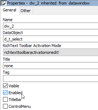 PowerBuilder(PB)数据窗口DataWindow的表格不可编辑状态修改_pb 数据窗口不可编辑-CSDN博客