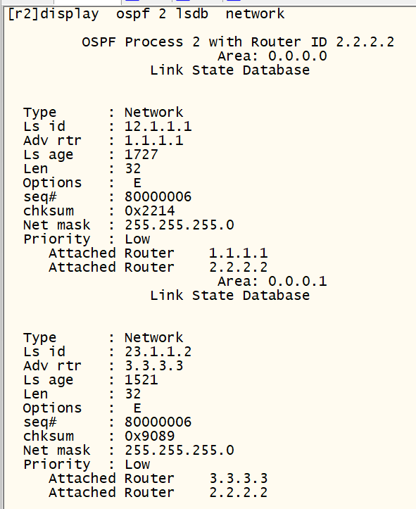 OSPF的LSA；_ospf 学到路由 但是不放到全局路由表-CSDN博客