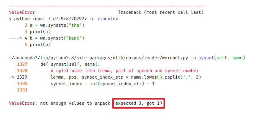 WordNet 中的synset和synsets的区别_wordnet.synsets-CSDN博客