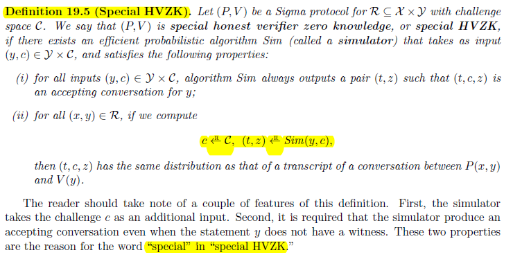 Chapter 19 .Identification and signatures from sigma protocols【基于sigma ...