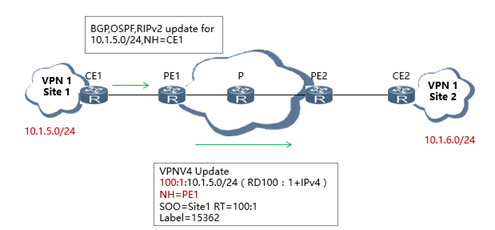 MPLS virtual private network路由信息的发布过程_路由发布过程-CSDN博客