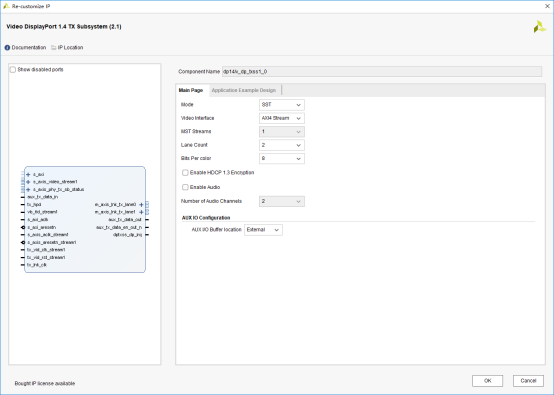Zynq UltraScale+ MPSoC-dp14 standalone_vivado dp1.4-CSDN博客