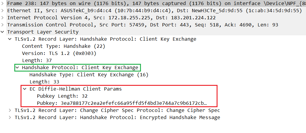 HTTPS(TLS1.2连接过程解析 - 基于ECDHE密钥交换算法)_tls1.2密钥交换过程-CSDN博客