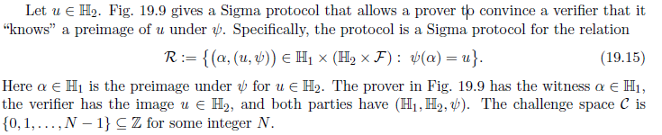 Chapter 19 .Identification and signatures from sigma protocols【基于sigma ...